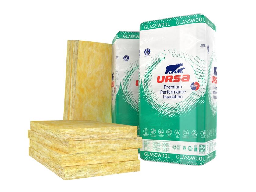 Pannello idrofobo in lana di vetro URSA GLASSWOOL FDP 5 - URSA ...