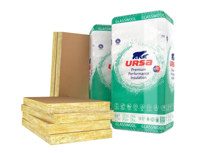 URSA GLASSWOOL TWP 1/NB Panneau insonorisant et d’isolation acoustique en fibre minérale By URSA