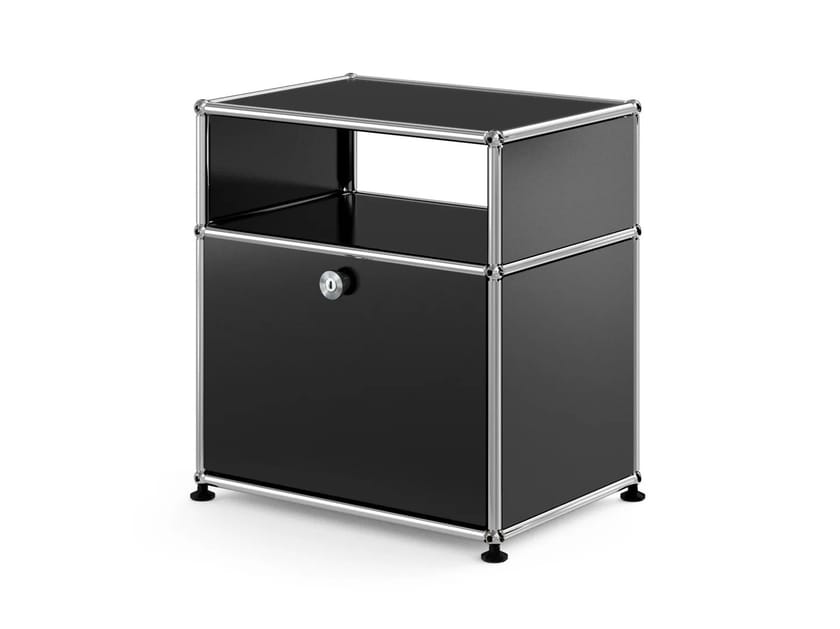USM HALLER NIGHT TABLE Bedside table with drawers By USM | design Fritz ...