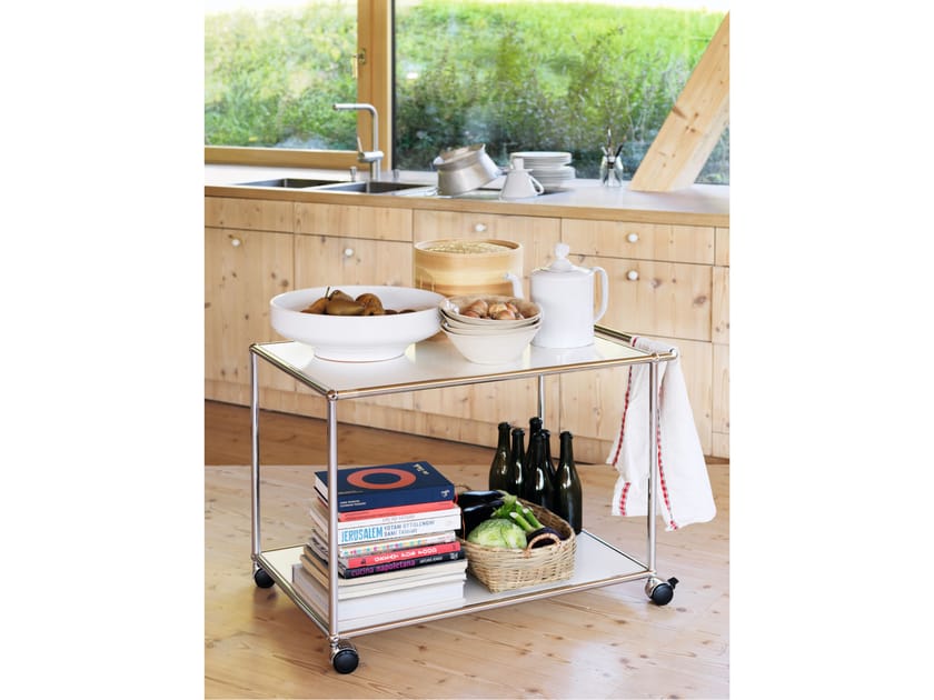 USM HALLER SERVING CART Food trolley By USM