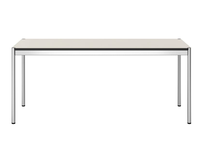 USM HALLER Rectangular linoleum table By USM | design Fritz Haller