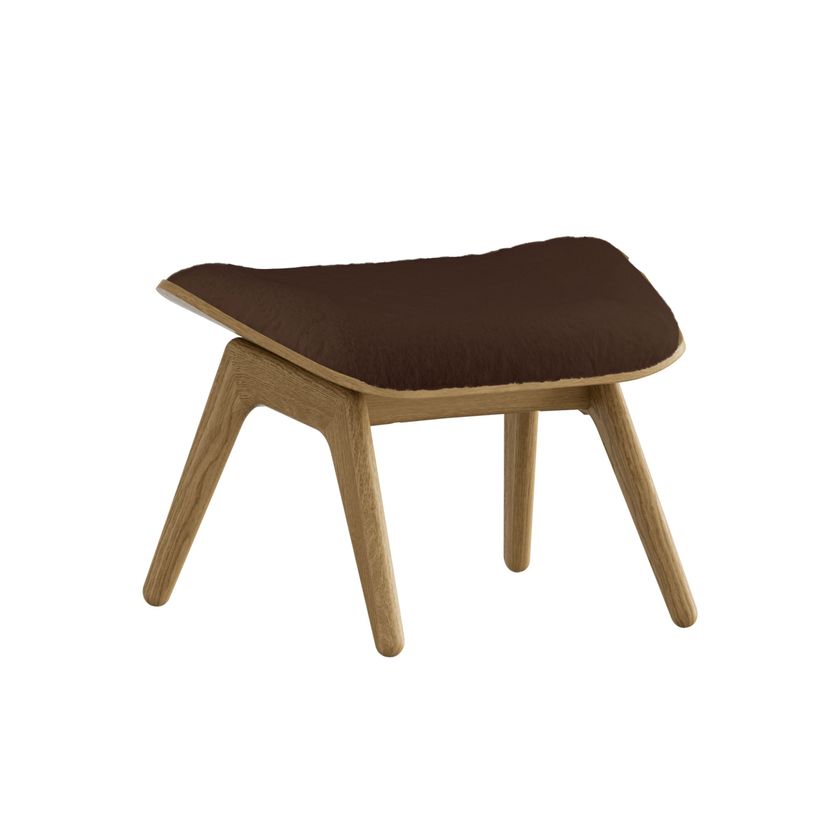 THE READER Upholstered oak ottoman By Umage | design Tor Hadsund