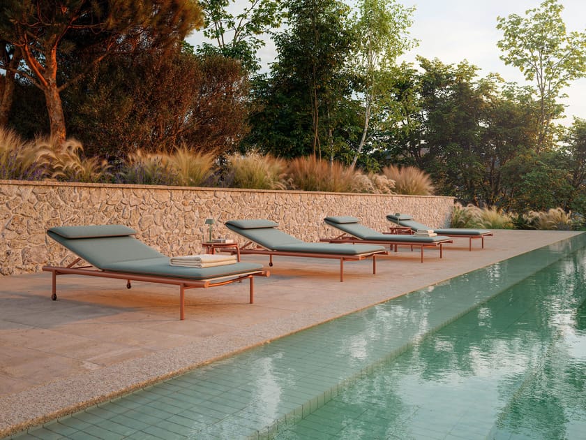 SALÒ Sun lounger By Unopiù