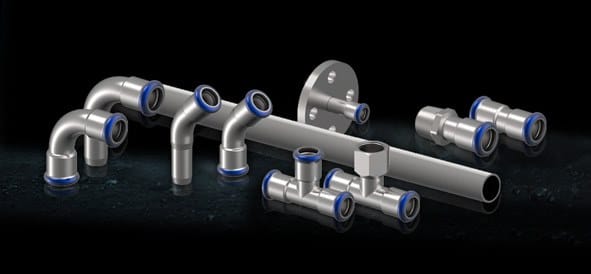 Stainless steel system for water supply Uponor INOX By UPONOR