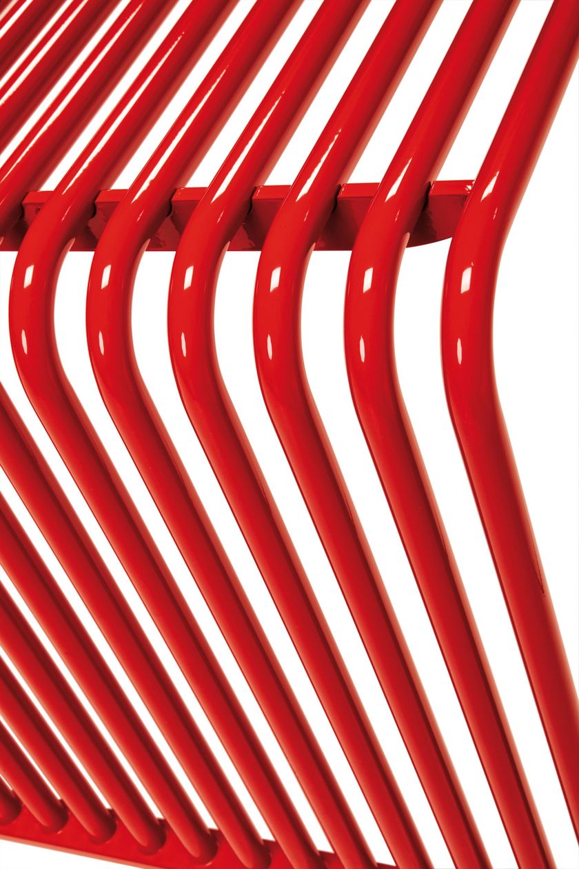 ZEROQUINDICI.015 Banco reciclable de metal sin respaldo By Urbantime ...