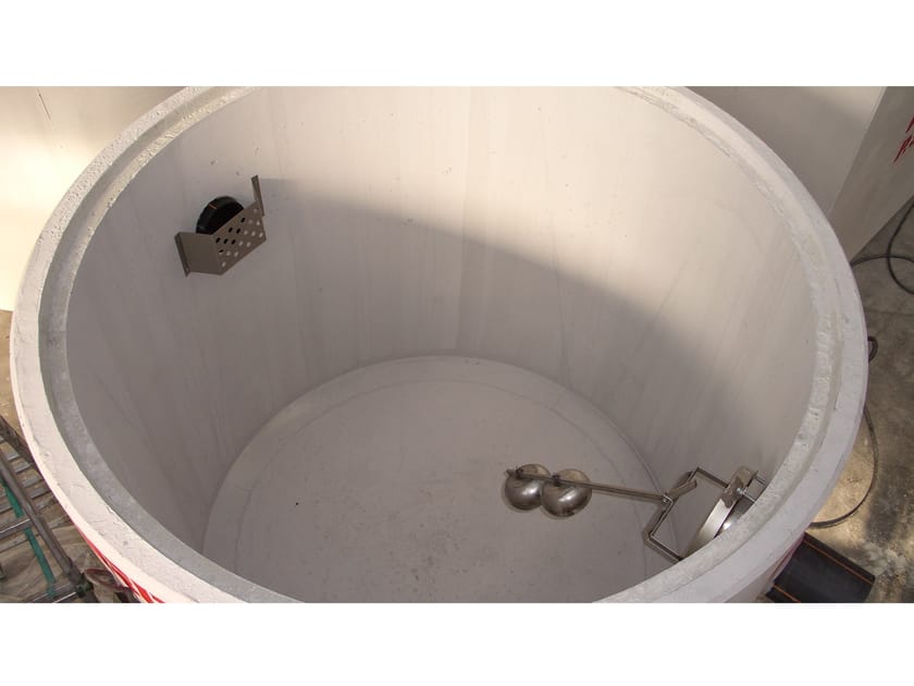 Sewage collection tank V.R.F. | Mud collecting container By Pircher