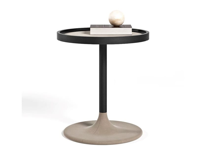 V212 Round ash coffee table By Aston Martin