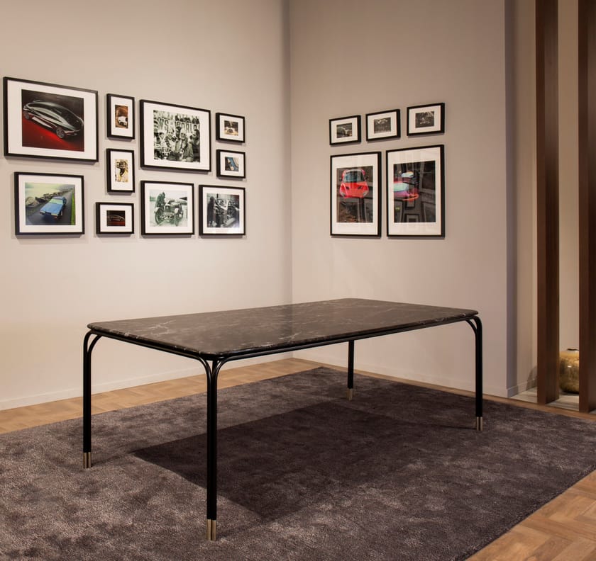 V240 Rectangular marble dining table By Aston Martin