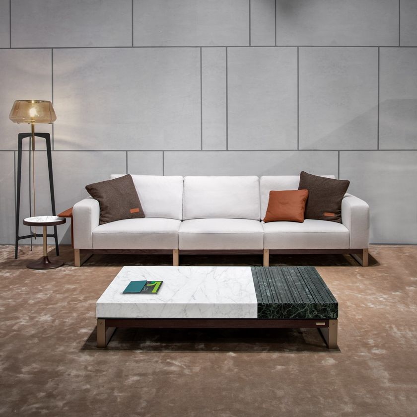 V290 Rectangular marble coffee table By Aston Martin
