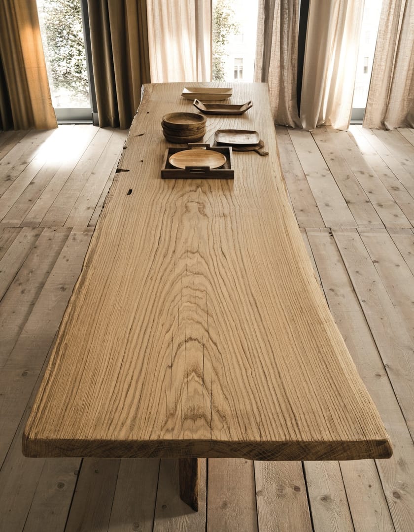 Rectangular oak dining table VANCOUVER By AltaCorte