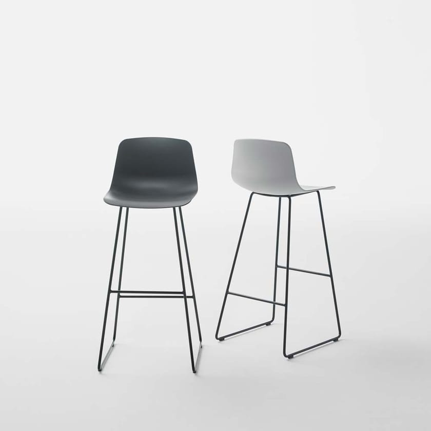 VARYA | Sled base stool By INCLASS design Simon Pengelly