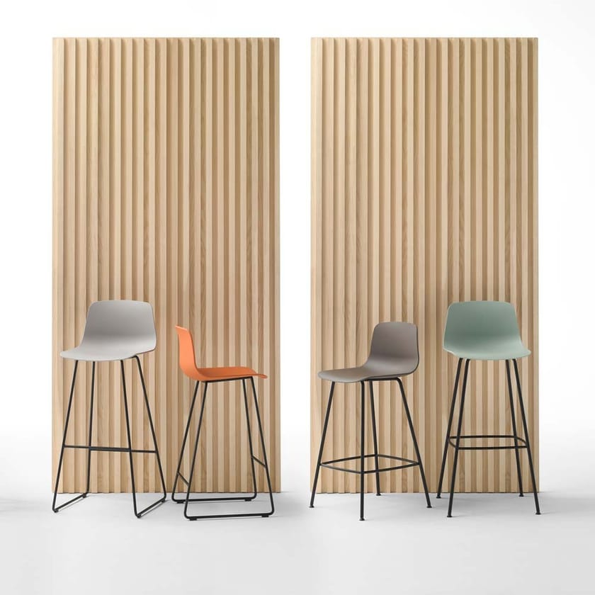 VARYA | Sled base stool By INCLASS design Simon Pengelly