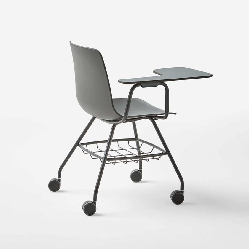 VARYA Polypropylene training chair with castors By INCLASS | design ...