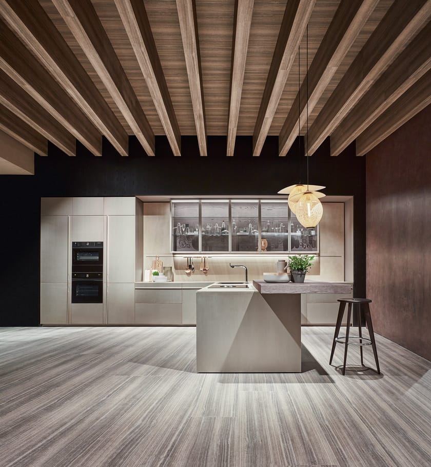 Cucina con maniglie integrate VELA By DADA design Dante Bonuccelli