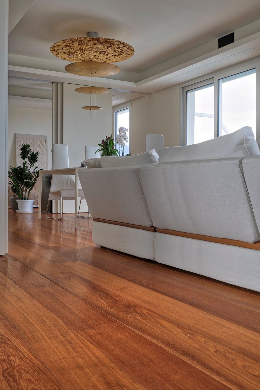 Parquet prefinito in teak VELVET TEAK ASIA Collezione Velvet By Bruno ...