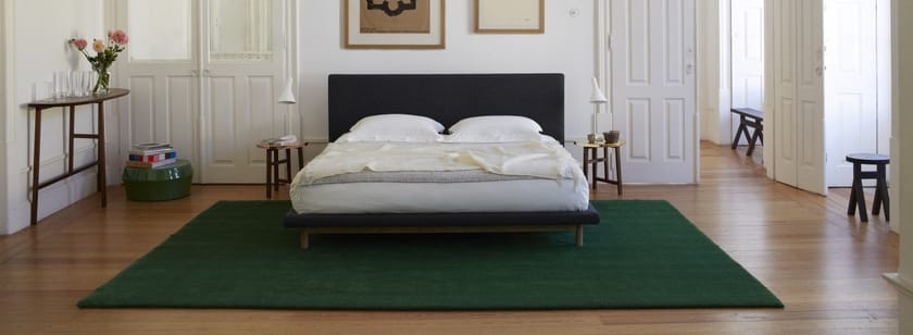 Solid-color wool rug VELVET UNI By Kasthall design Gunilla Lagerhem Ullberg