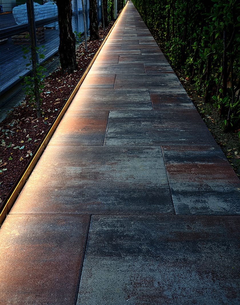 VENETO LIGHT LED wall-mounted outdoor steplight By FAVARO1