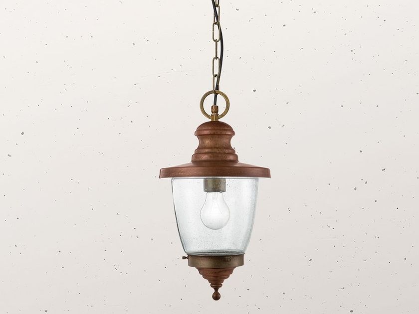 Lampada a sospensione per esterno in metallo VENEZIA 248.07 By Il Fanale