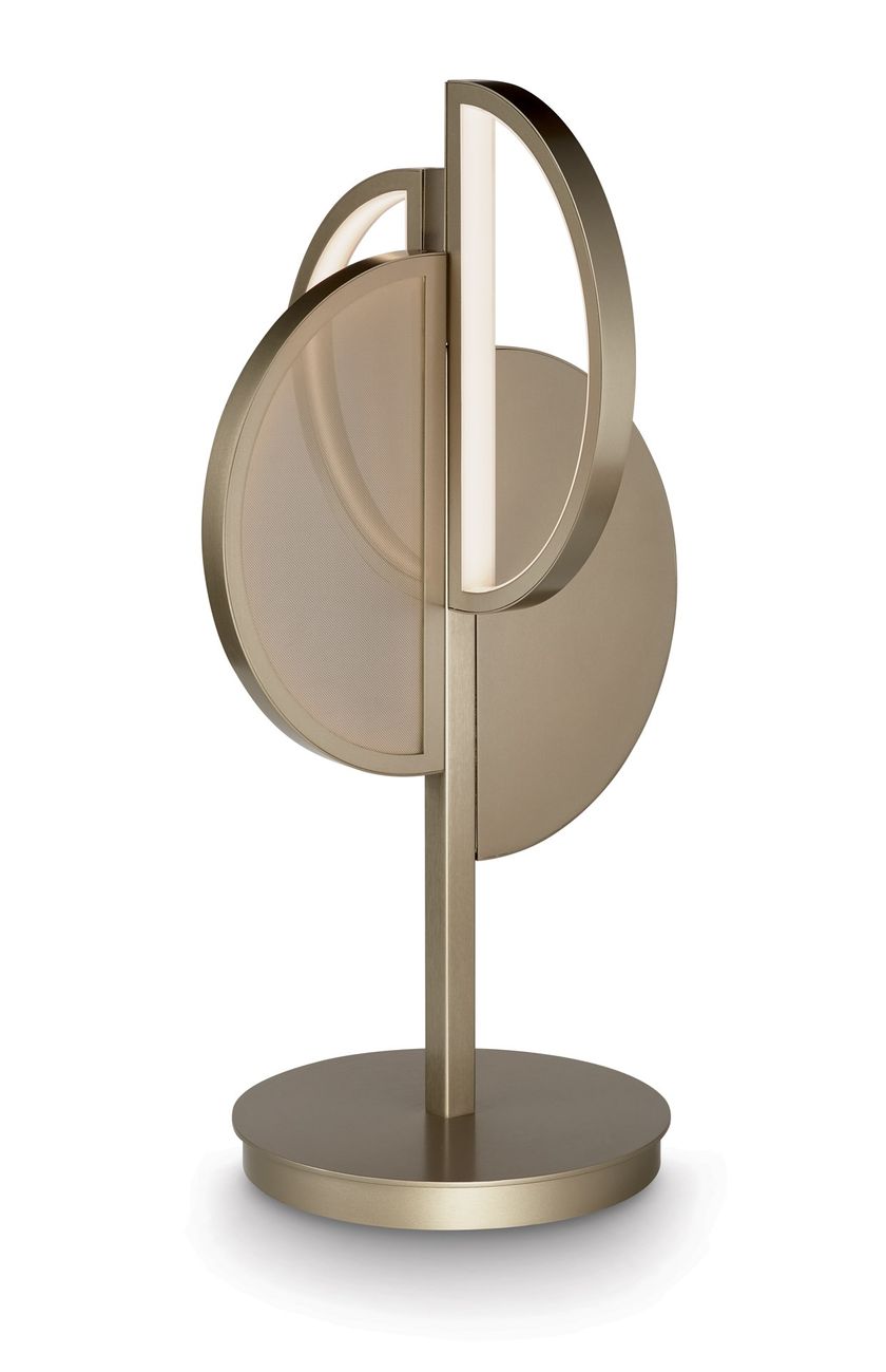 VENUS LED brass table lamp By Sicis | design Massimiliano Raggi