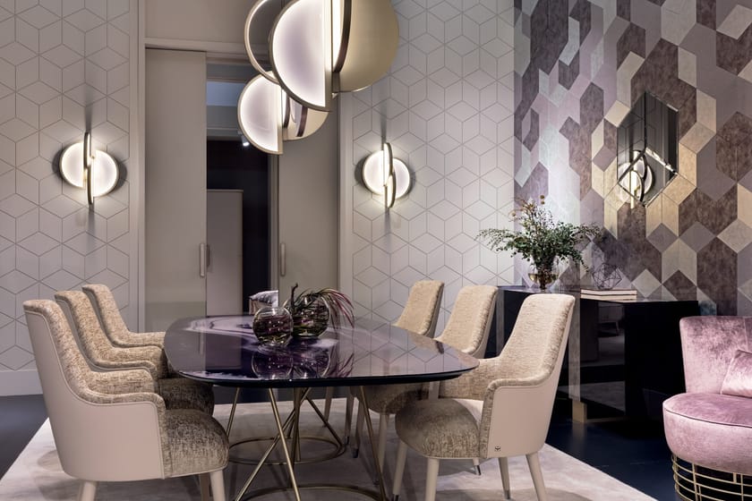 VENUS LED brass wall light By Sicis | design Massimiliano Raggi