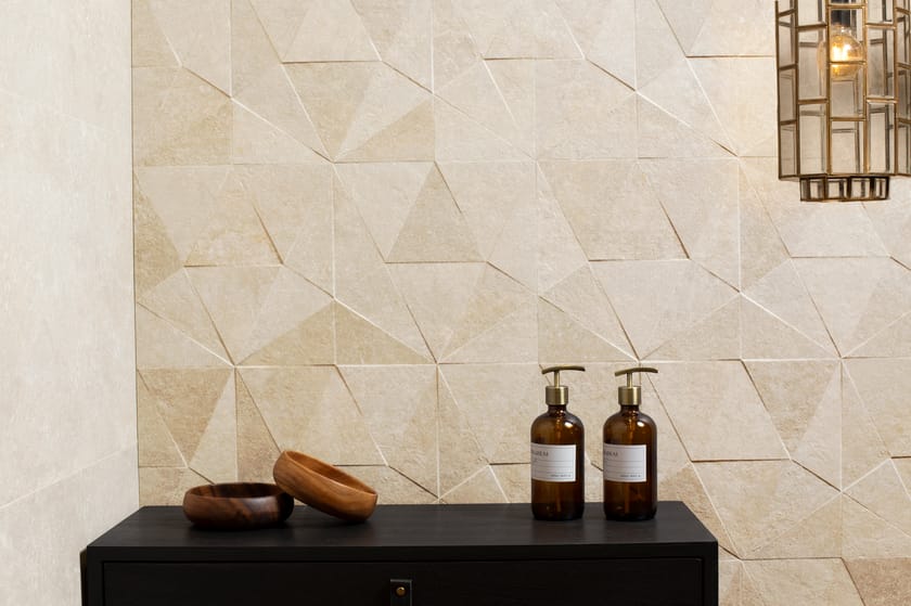 3D Wall Tile with stone effect VERBIER THAO Verbier Collection By Venis