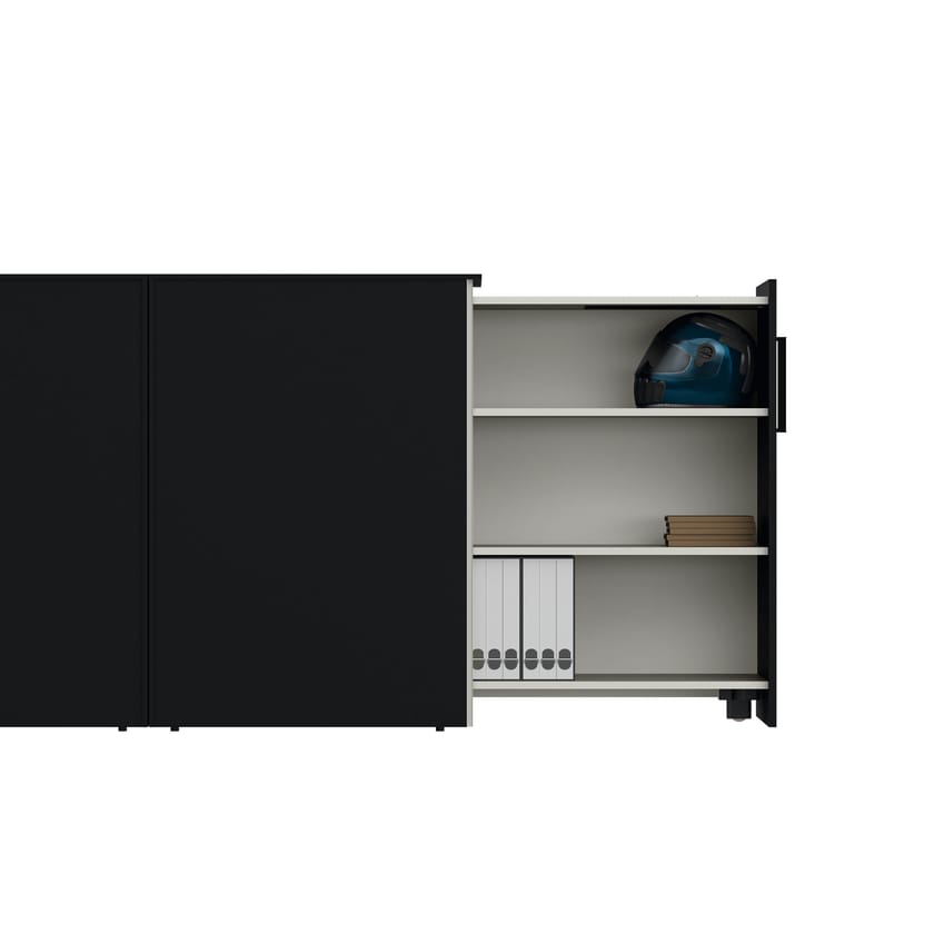 Office storage unit with sliding doors VERTICAL FILE By Bralco