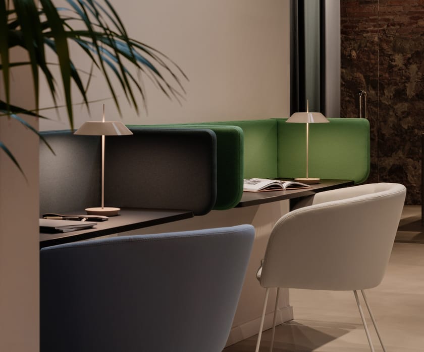 VIBIA - MAYFAIR MINI BEIGE table lamp By In Stock design Diego Fortunato