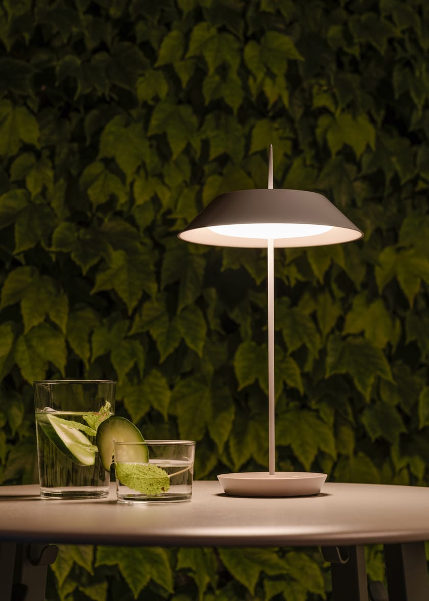VIBIA - MAYFAIR MINI BEIGE table lamp By In Stock design Diego Fortunato