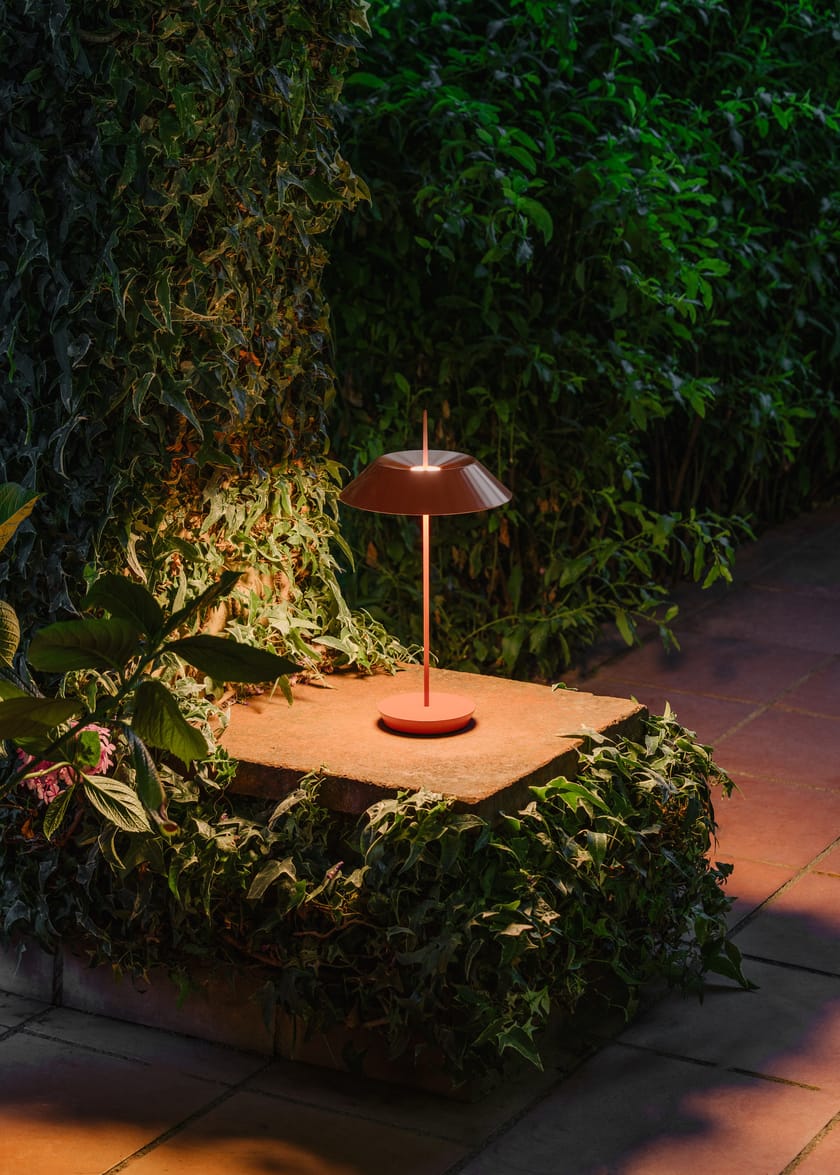 VIBIA - MAYFAIR MINI RED table lamp By In Stock design Diego Fortunato