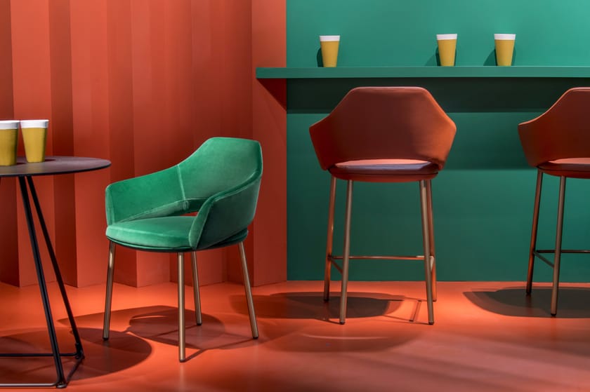 VIC 648 Stool By Pedrali | design Patrick Norguet