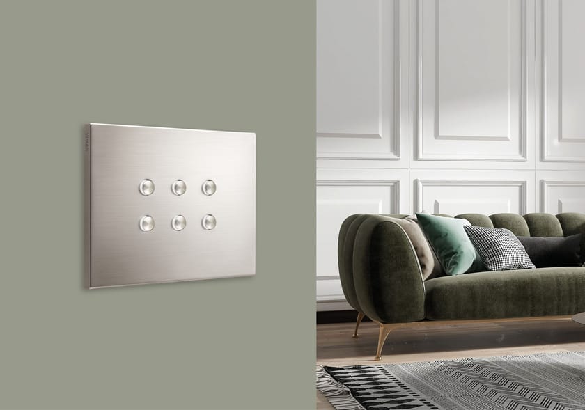 EIKON EXÉ TONDO Metal wiring accessories By VIMAR