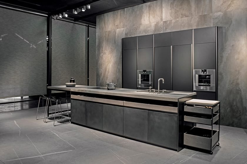 Countertop, furniture coating, floor and wall cladding VINT MDi By Inalco