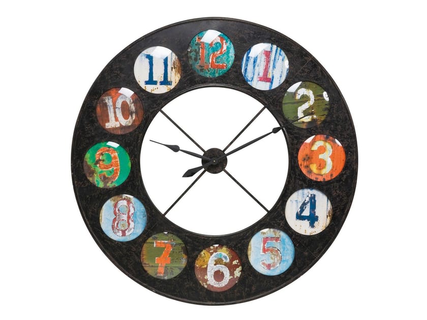 Wall-mounted clock VINTAGE COLORE Ø119 By KARE Design