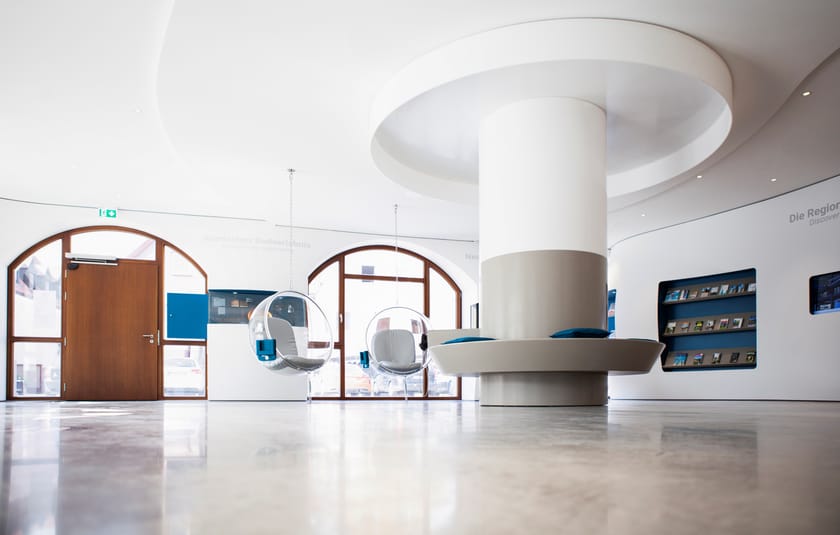 Solid surface material VINTAGE CONCRETE 7857 Avonite® Chip-Filled ...