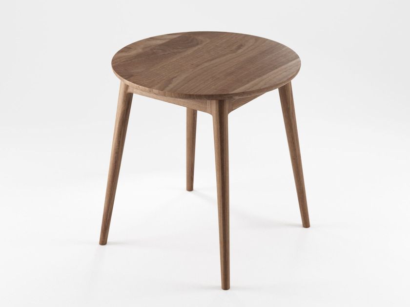 Vintage Mesa Redonda De Madera Maciza By Karpenter Design Hugues Revuelta