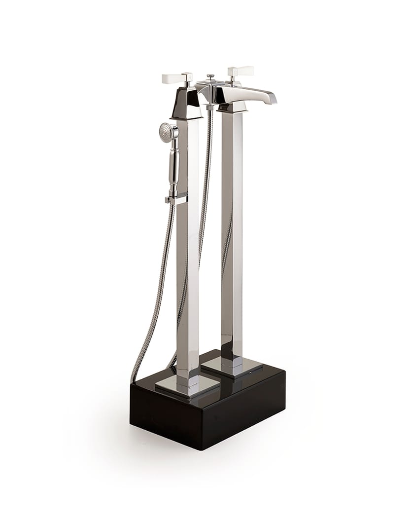 VIP TIME Floor standing brass bathtub tap By Devon&Devon