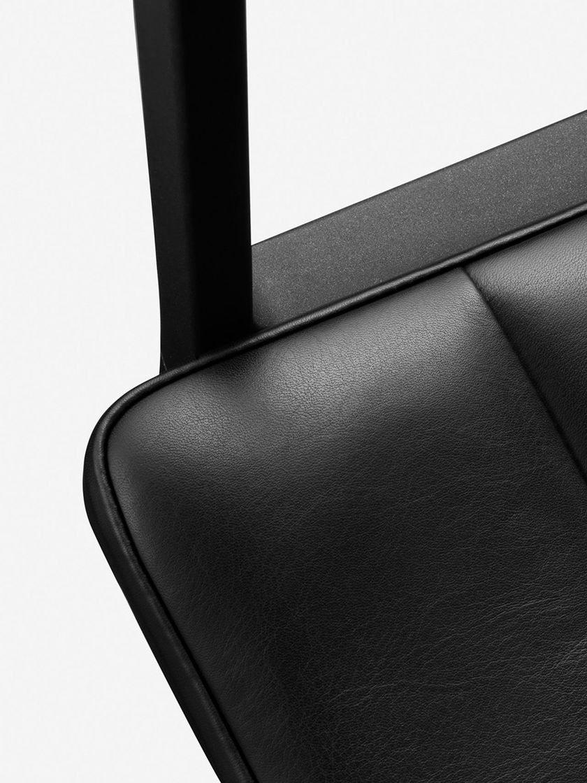Upholstered chair with armrests VIPP451 By Vipp