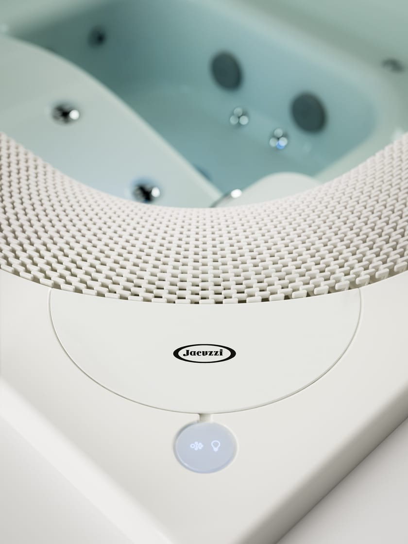 VIRTUS Rectangular hydromassage outdoor acrylic hot tub By Jacuzzi ...