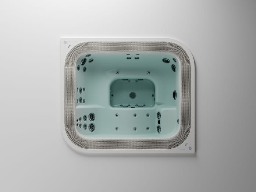 Above-ground hydromassage 7-seats hot tub VIRTUS PRO Professional Collection By Jacuzzi® design ...