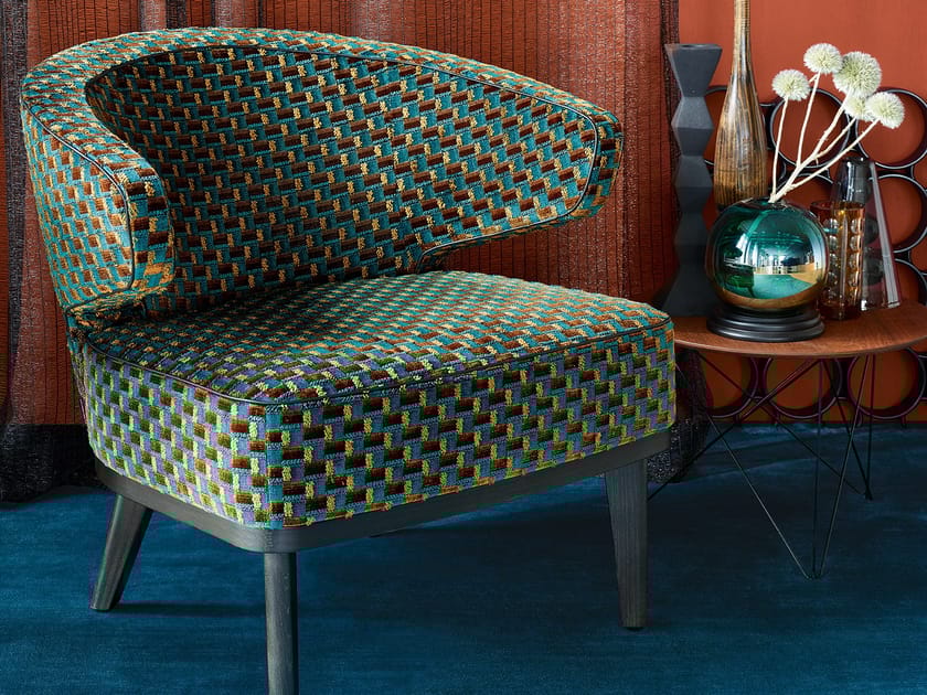 VIS A VIS Jacquard upholstery fabric By Zimmer + Rohde