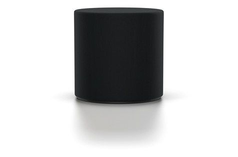 VISIONA STOOL Round fabric pouf By Vitra | design Verner Panton