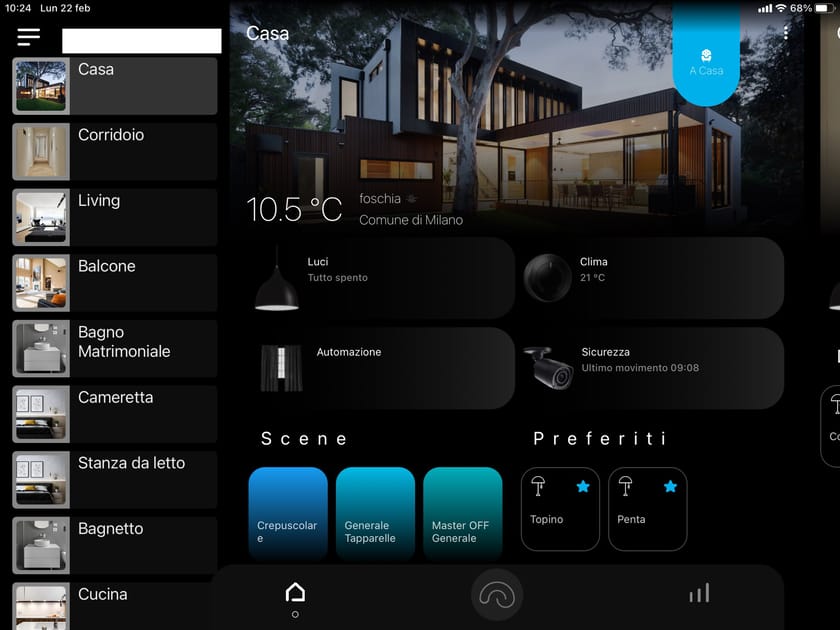 Software for home and building automation VITRUM APP By VITRUM DESIGN