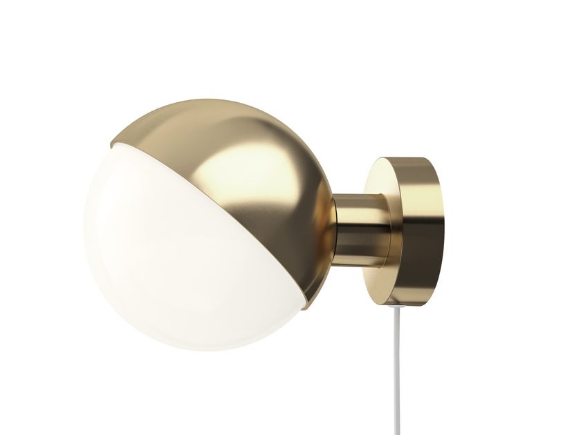 VL STUDIO LED opal glass wall light By Louis Poulsen