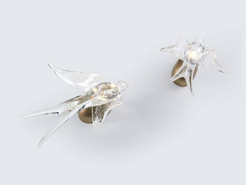 LED handmade bronze wall lamp VOA TYTLERI EXTRA LARGE By Serip