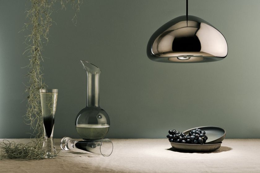 VOID LED steel pendant lamp By Tom Dixon | design Tom Dixon designer
