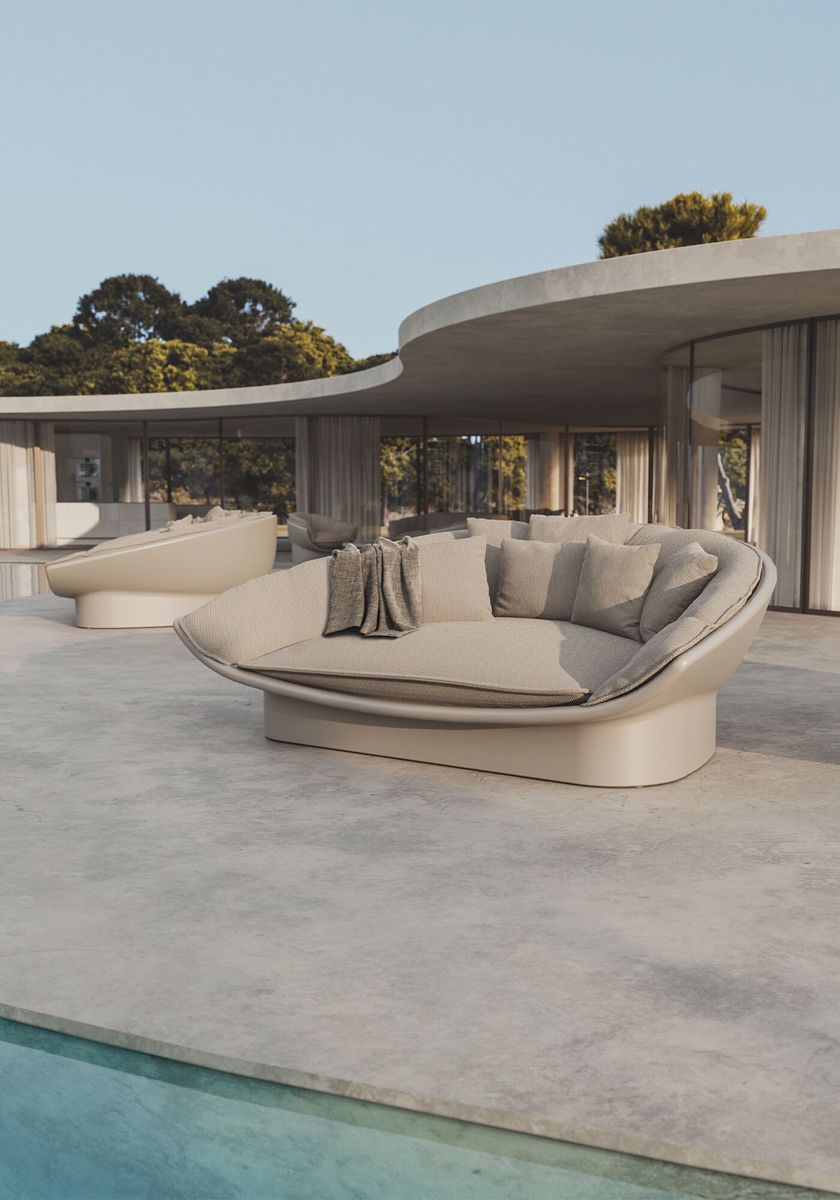 LUNA Garden daybed By VONDOM