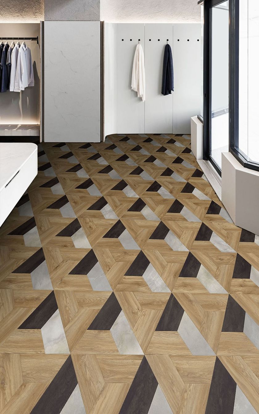 LVT flooring STUDIO MOODS - VORTEX By IVC Commercial