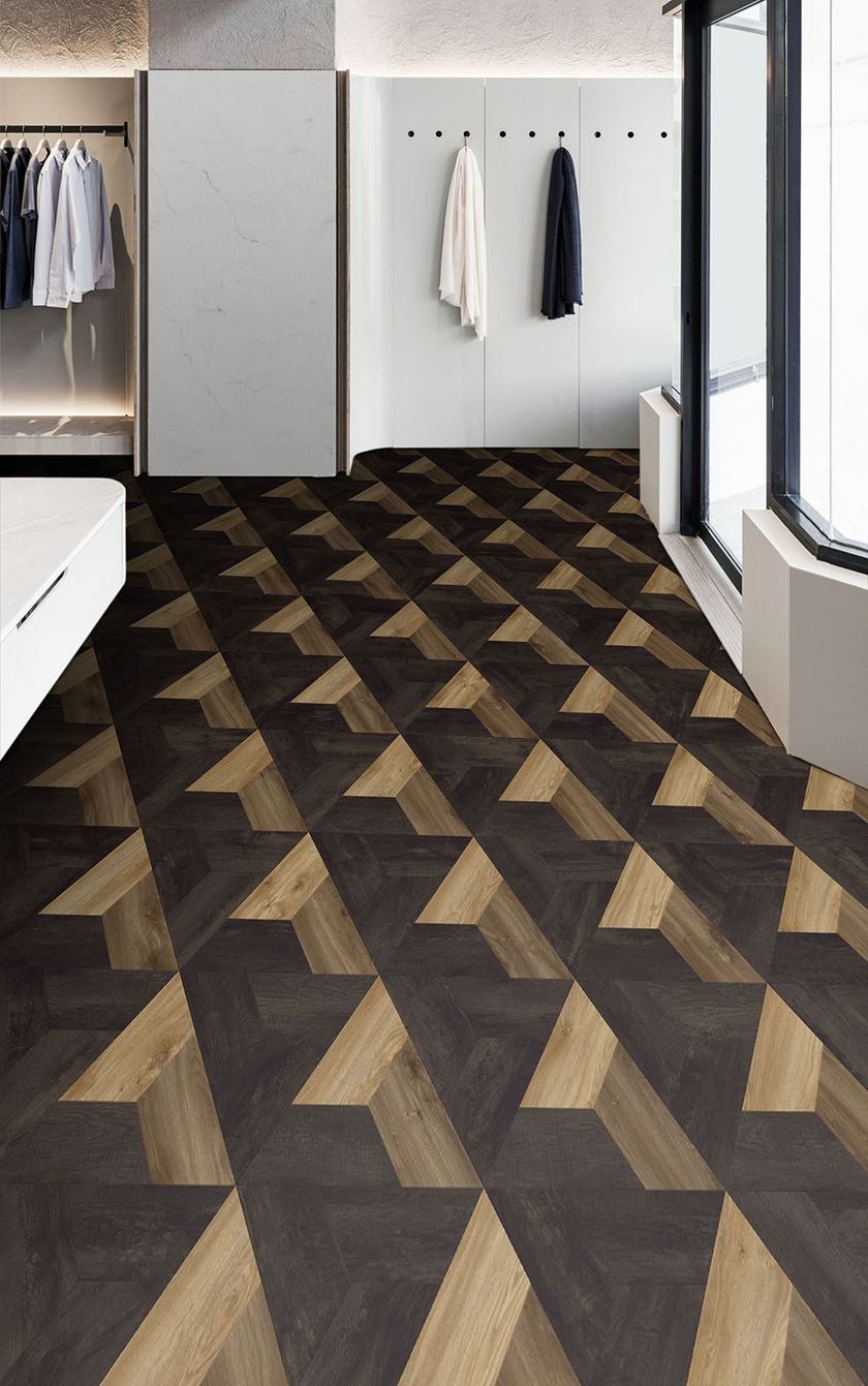 LVT flooring STUDIO MOODS - VORTEX By IVC Commercial