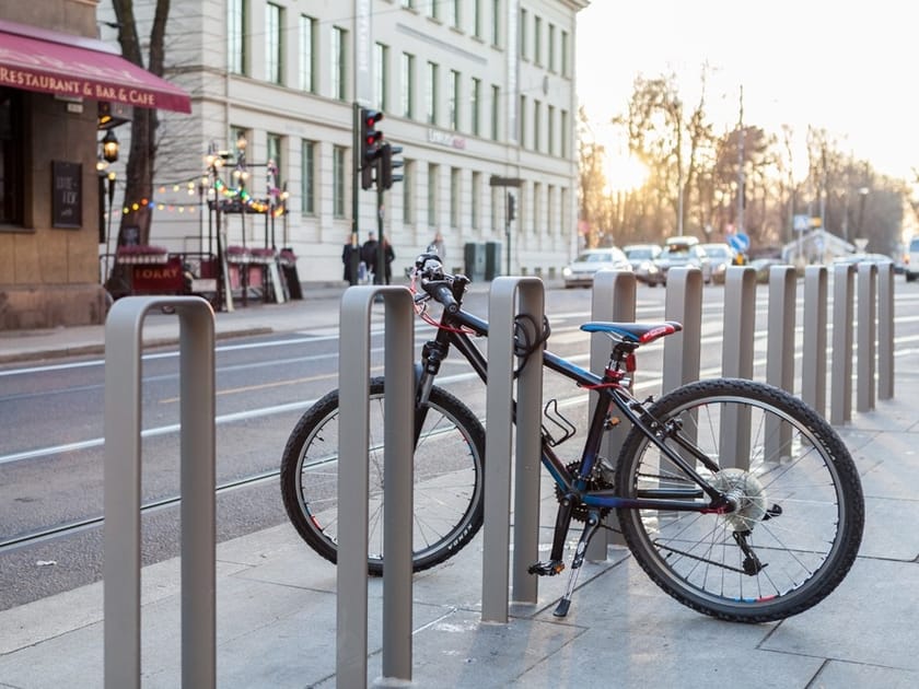 VROOM Aluminium bicycle rack By VESTRE
