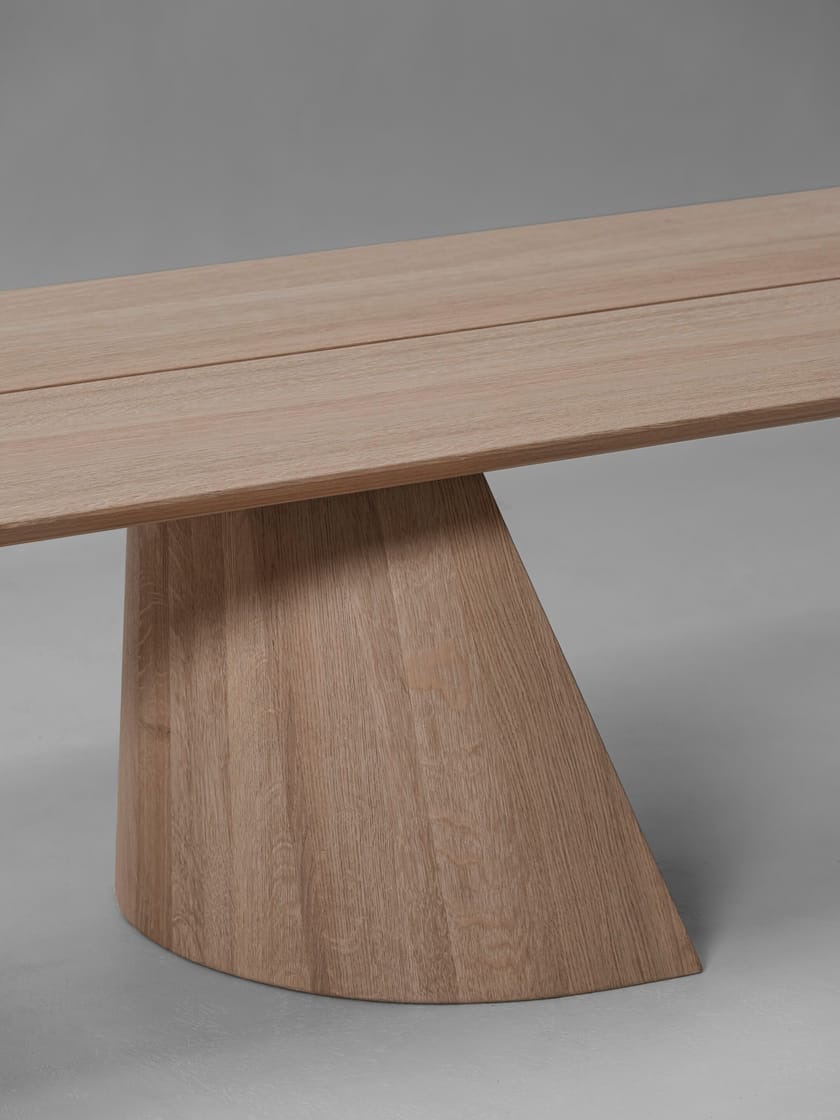 GOT Solid wood bench By Van Rossum | design Andrea Tognon